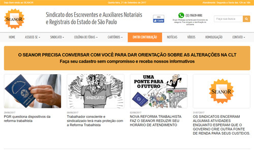 Consir | Sites e Sistema de Gestão para Sindicato e Federação